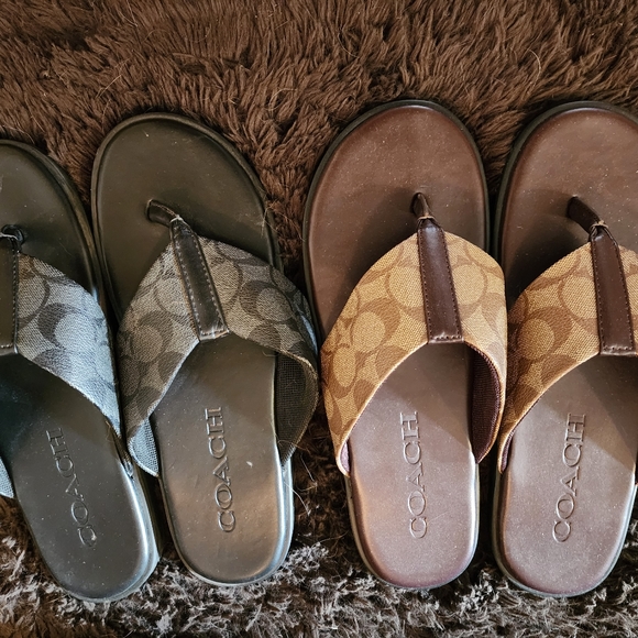 Coach | Shoes | Mens Coach Authentic Sandals | Poshmark